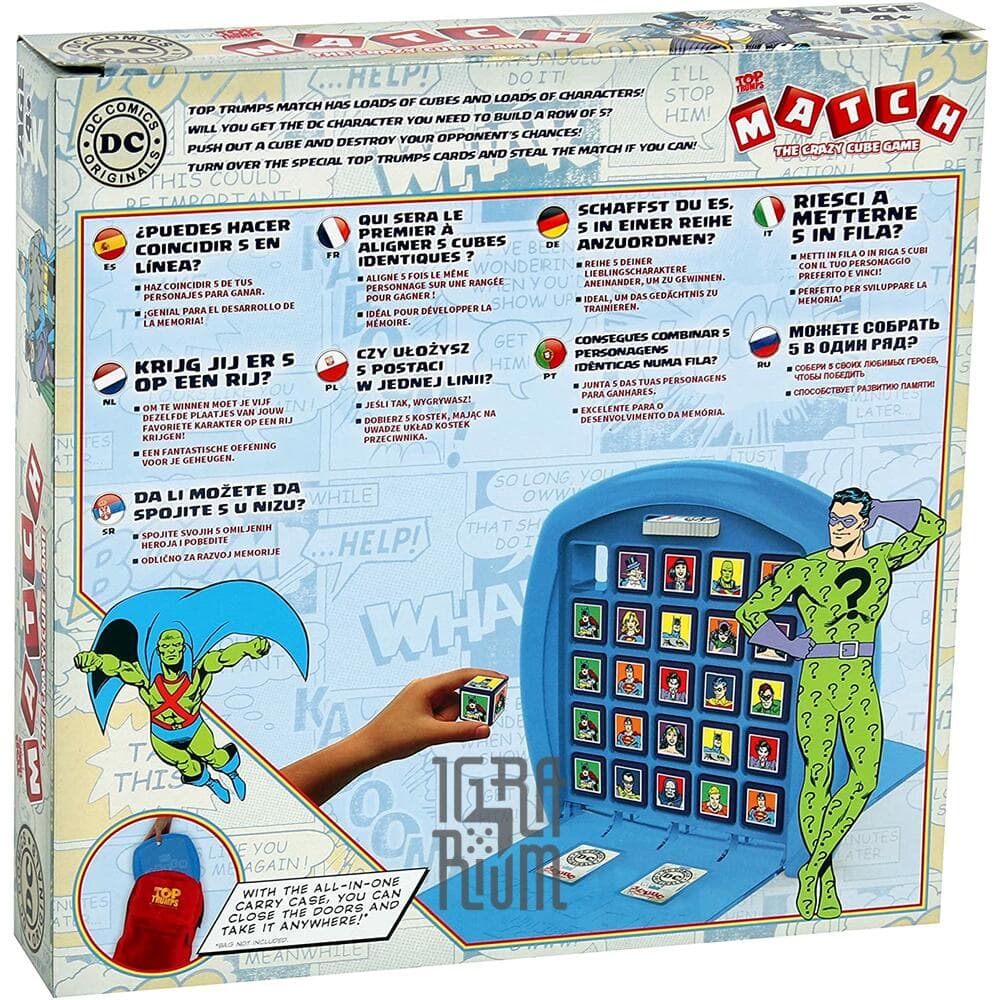 Настільна гра Top Trumps Match DC Comics купити недорого в Україні ...